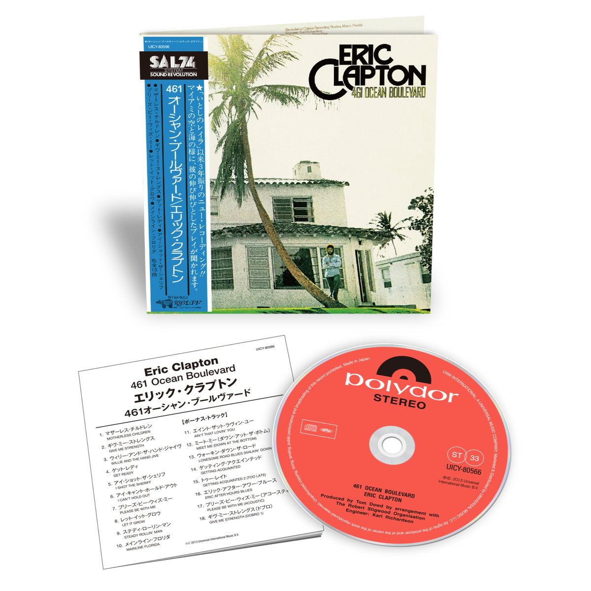 Eric Clapton - Eric Clapton - 461 Ocean Boulevard (1974) SHM-CD ...
