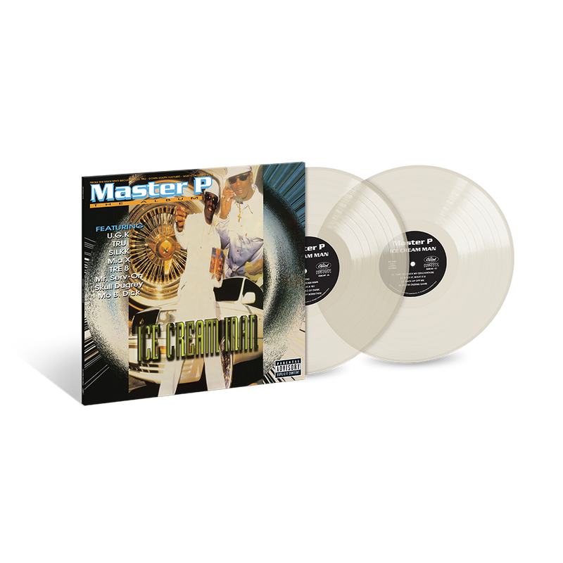 Master P - Ice Cream Man Limited Edition Milky Clear 2LP - uDiscover Music