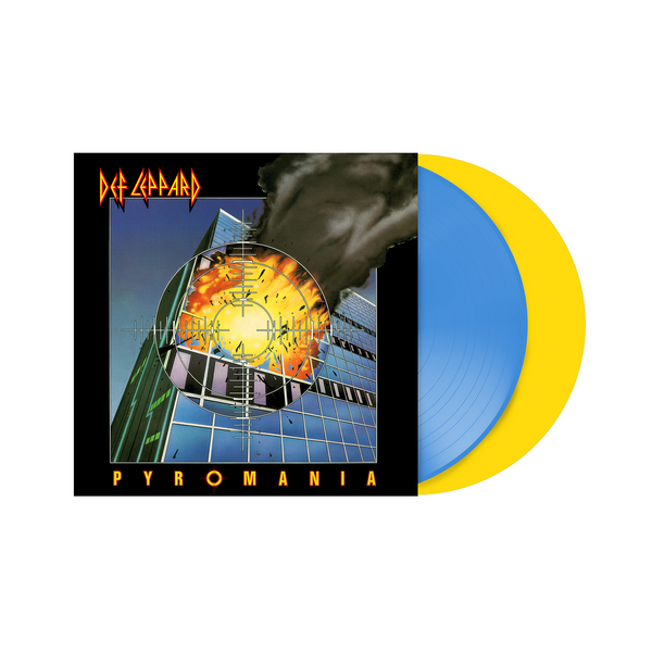 Def Leppard - Def Leppard-Pyromania (40th Anniversary) [Deluxe Edition] [Blue/Yellow 180g 2 LP ...