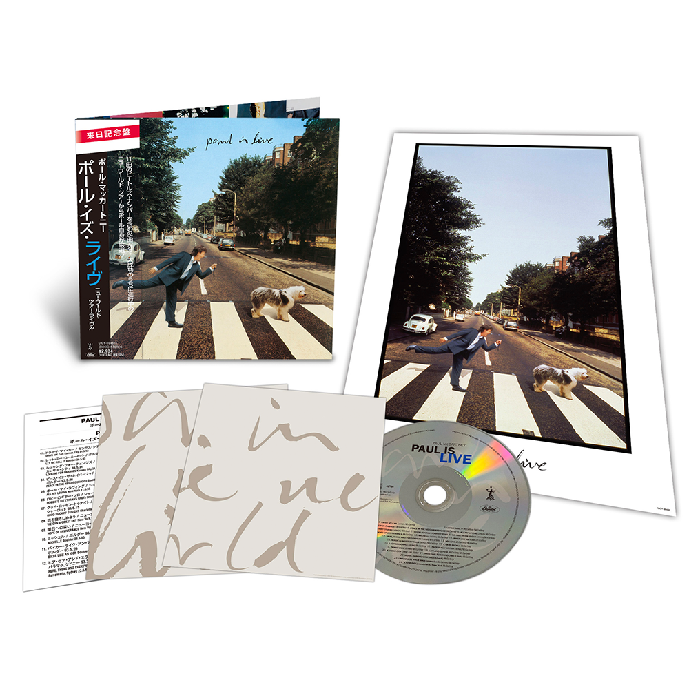 Paul McCartney - Paul Is Live SHM-CD - uDiscover Music