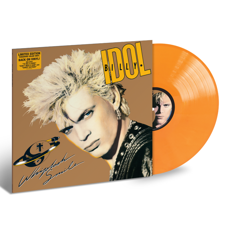 Billy Idol - Whiplash Smile (Limited Edition Opaque Tangerine) 1LP ...