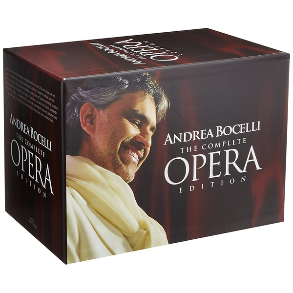 Andrea Bocelli - Andrea Bocelli - The Complete Opera Edition CD Box Set ...