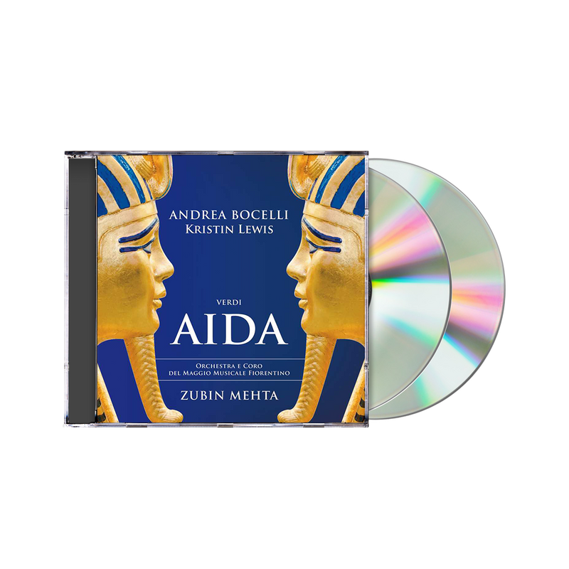 Andrea Bocelli - Andrea Bocelli - Verdi: Aida 2CD - uDiscover Music