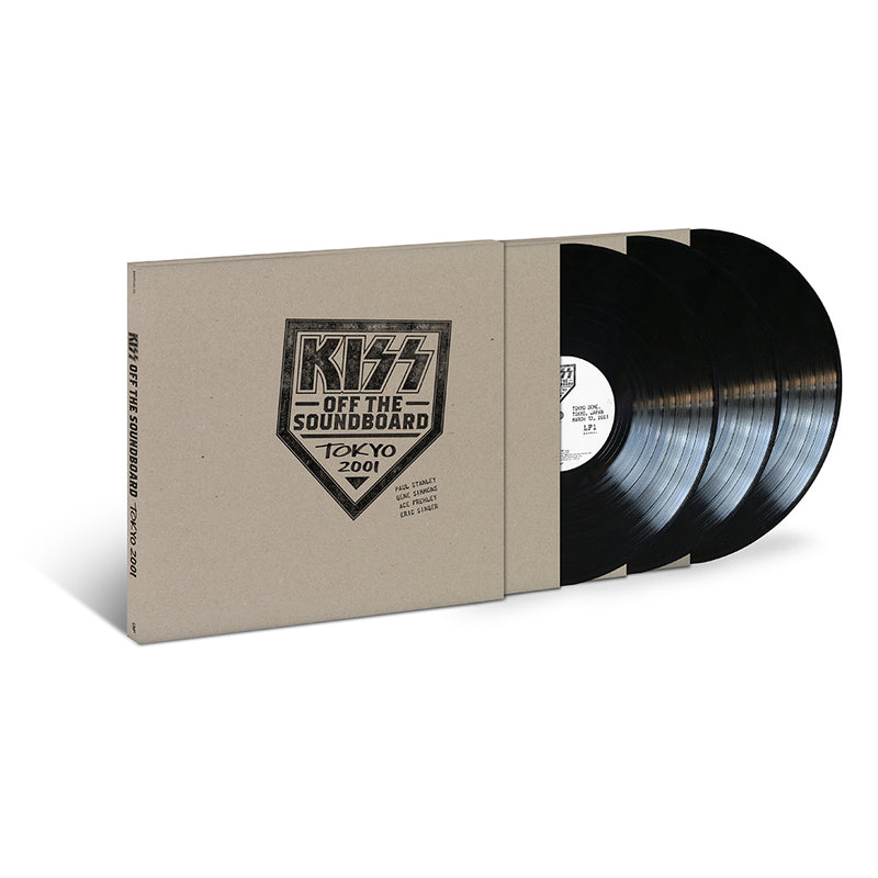 KISS - KISS - Off The Soundboard: Tokyo 2001 3LP Box Set - uDiscover Music