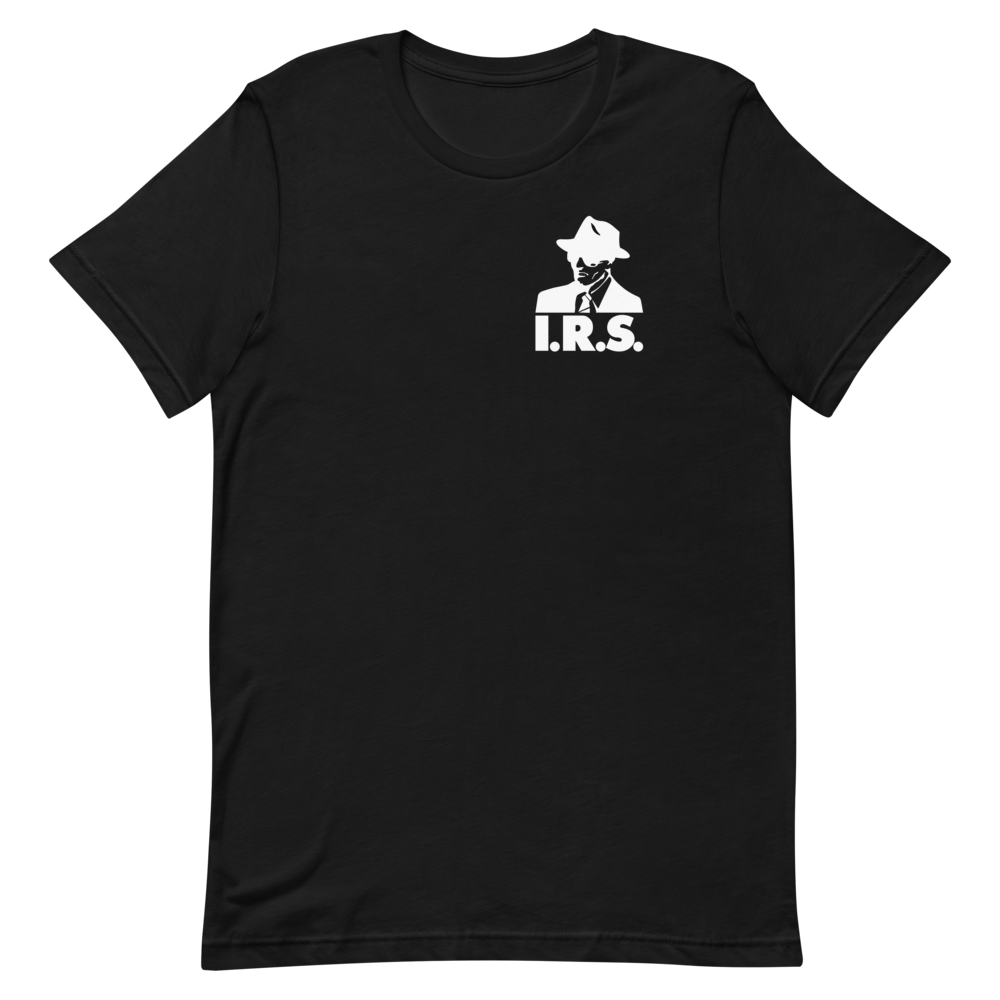 IRS Emblem T-Shirt (Black) - uDiscover Music