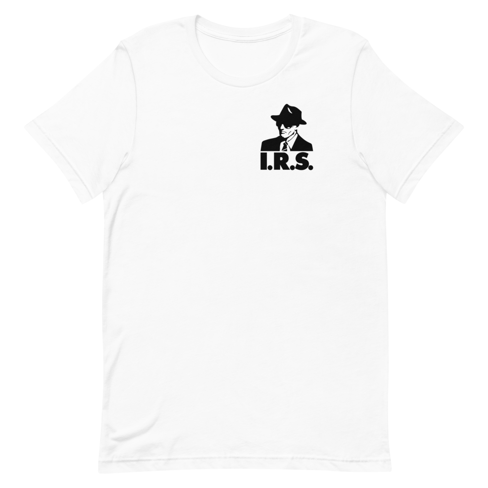 IRS Emblem T-Shirt (White) - uDiscover Music